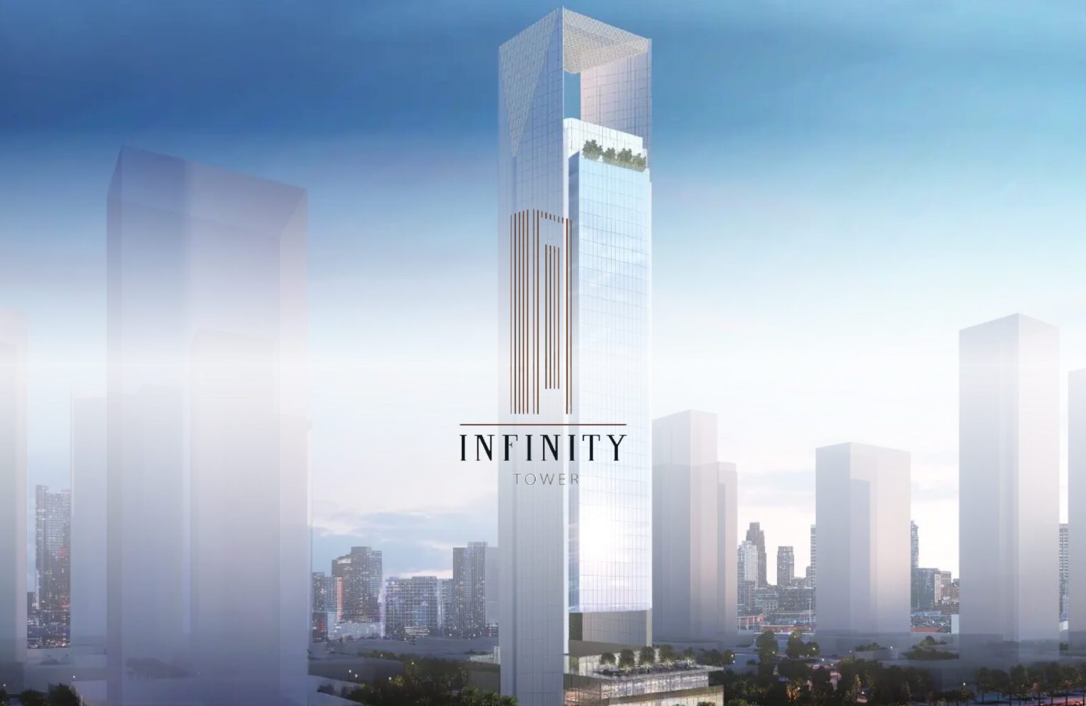 "Infinity Towers" completes 70% construction in the new capital.