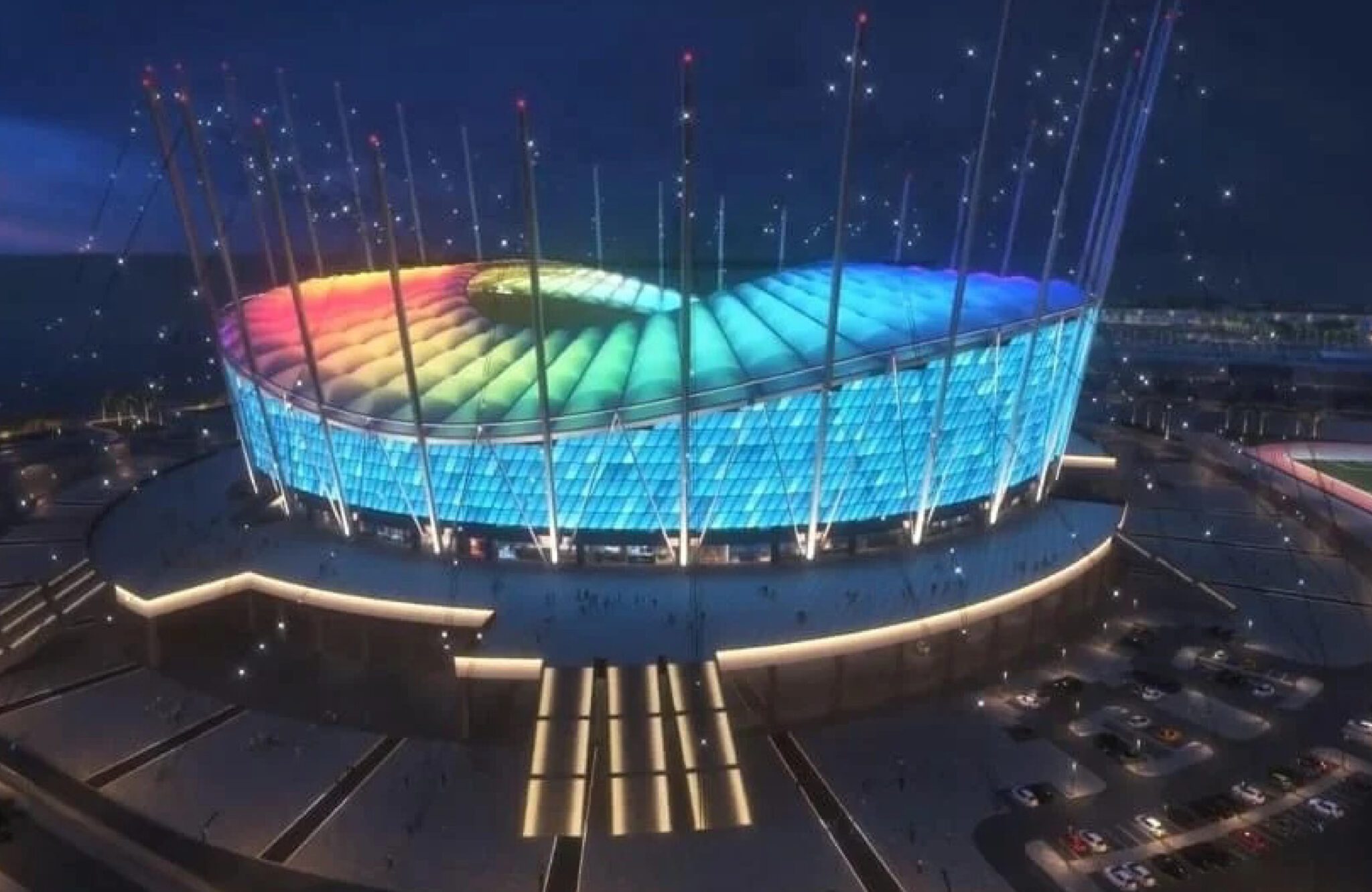 new administrative capital stadium and The Olympic City